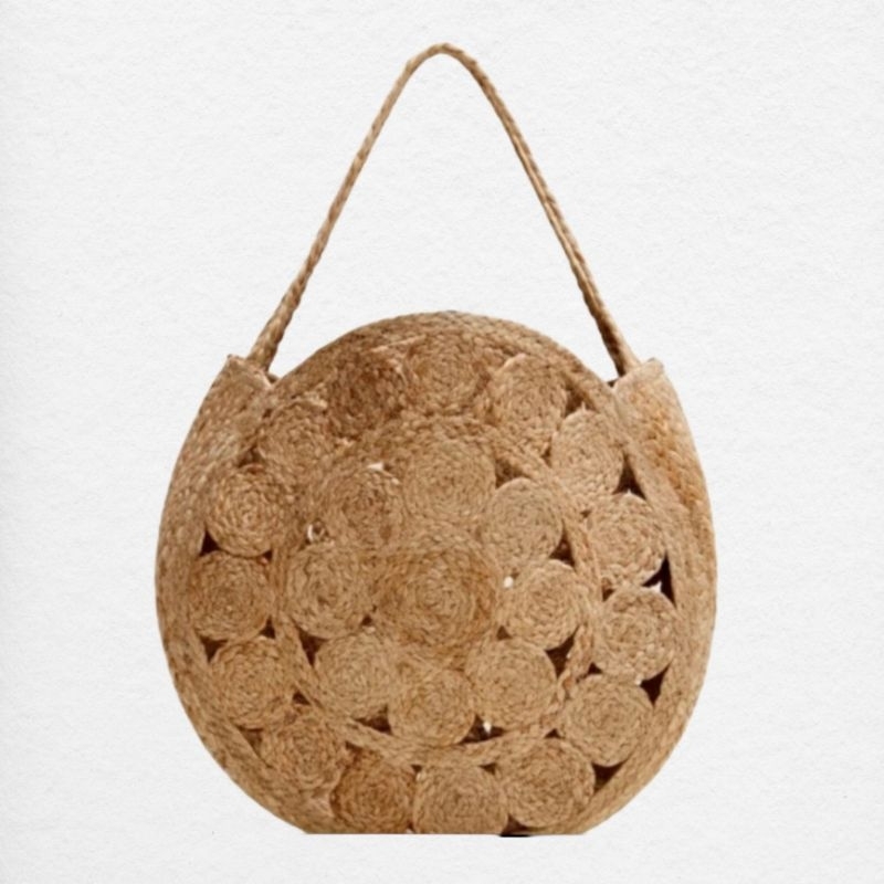Jual Straw Tote Bag - MANGO | Shopee Indonesia