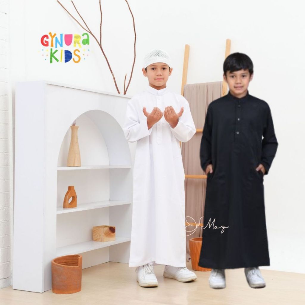 Jual Jubah anak laki-laki gynurakids 3-15 tahun lengan panjang free ...