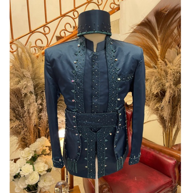 Jual Beskap pengantin sunda | Beskap pengantin putih | Beskap pengantin ...