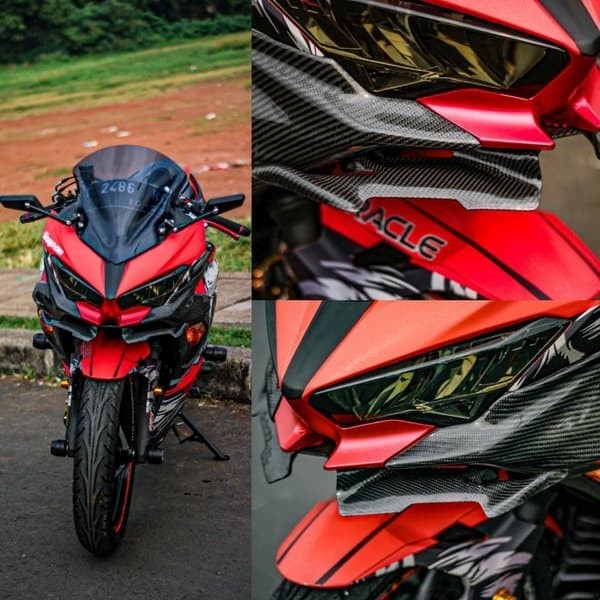 Jual WINGLET KARBON NINJA 250 FI CBR 150R KARBON WINGLET NINJA 250FI ...