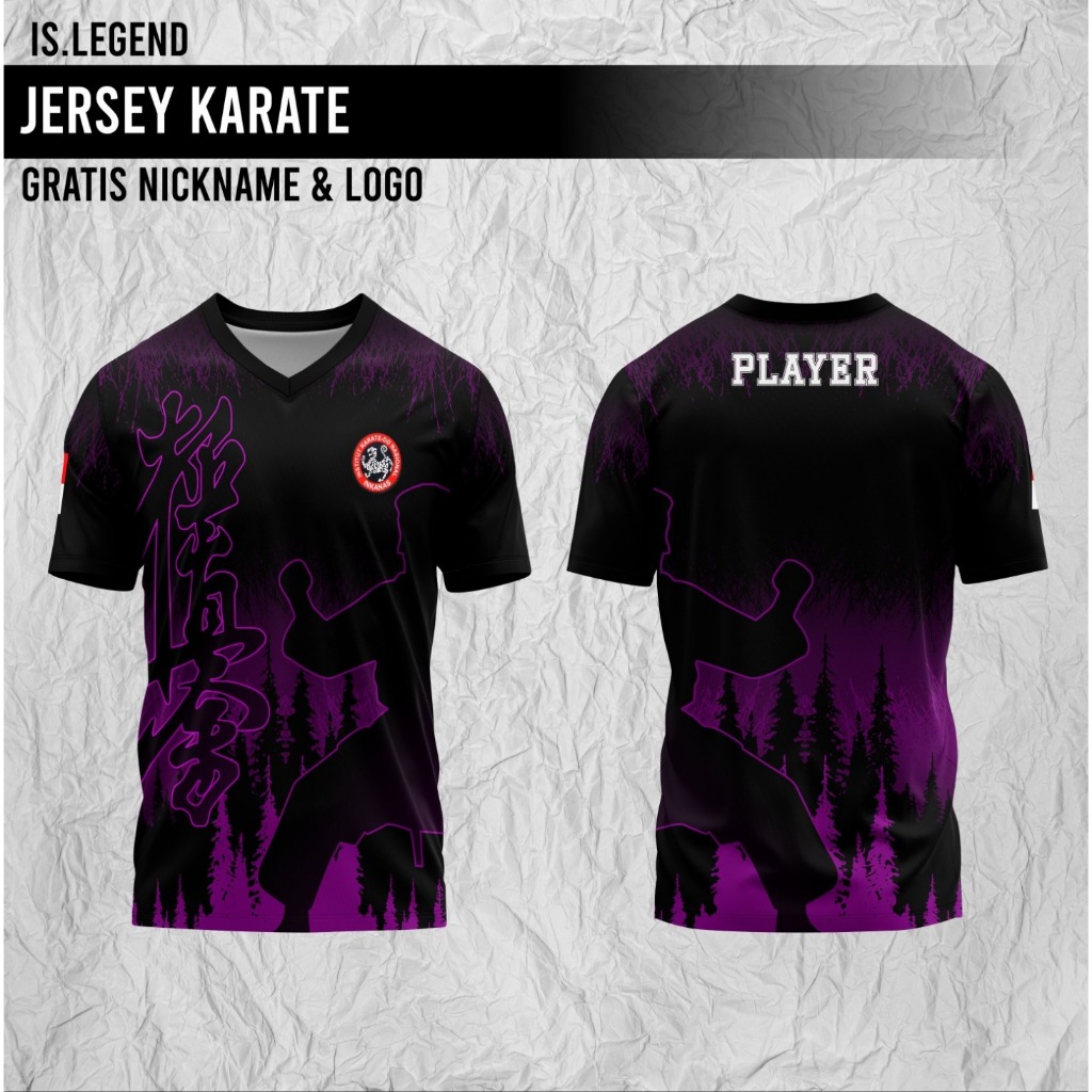 Jual JERSEY KARATE INKANAS FREE NICKNAME LOGO FULL PRINTING | Shopee ...