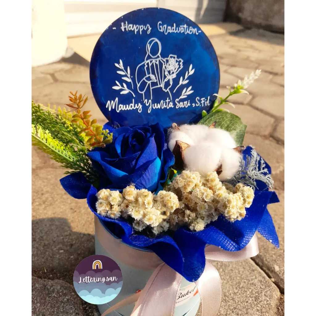 Jual BLOOM FLOWER/ FLOWER BOX/ BUKET BUNGA/AKRILIK SIGNAGE/KADO WISUDA ...