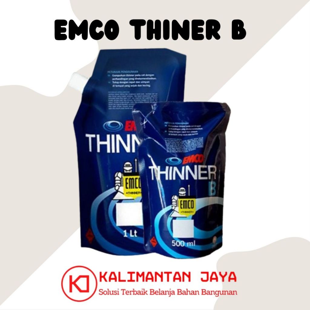 Jual Emco Thinner B Pengencer Cat | Shopee Indonesia