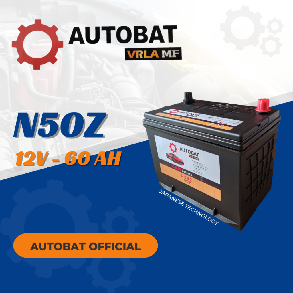 Jual Aki mobil Autobat N50Z 12V 60 Ah | Shopee Indonesia