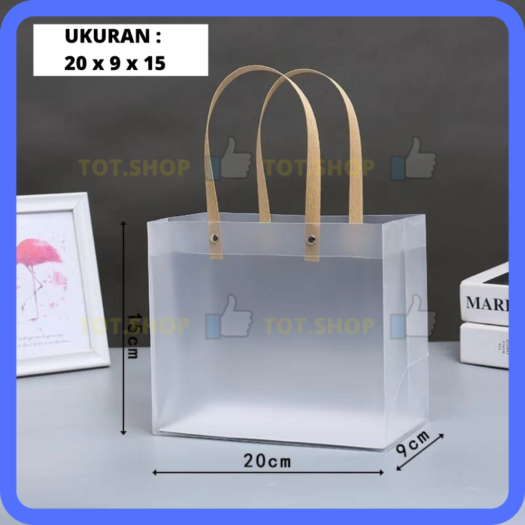 Jual Goodie Bag Transparan Froasted Gift Bags Tas Souvenir, Kado ...