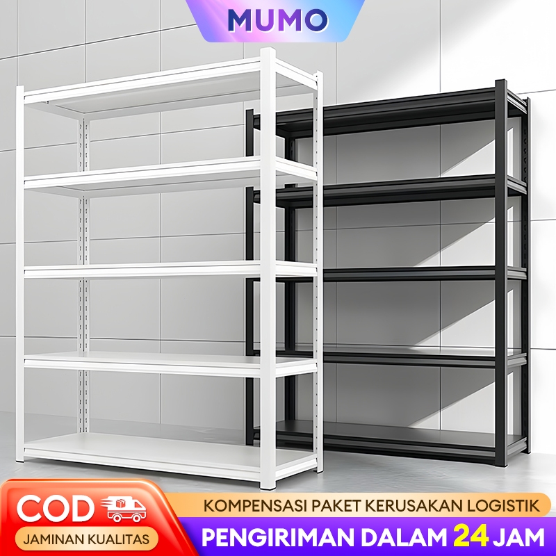 Jual Rak besi siku 6 susun 120*40*180CM Rak Besi Susun Serbaguna Rak ...