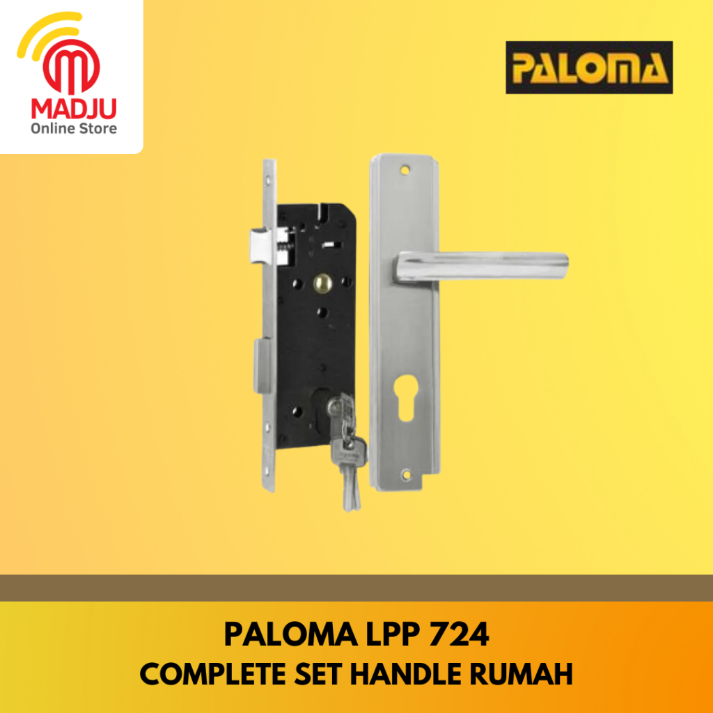 Jual Paloma LPP 724 - Handle Rumah Complete Set Tinggal Pasang - Handle ...