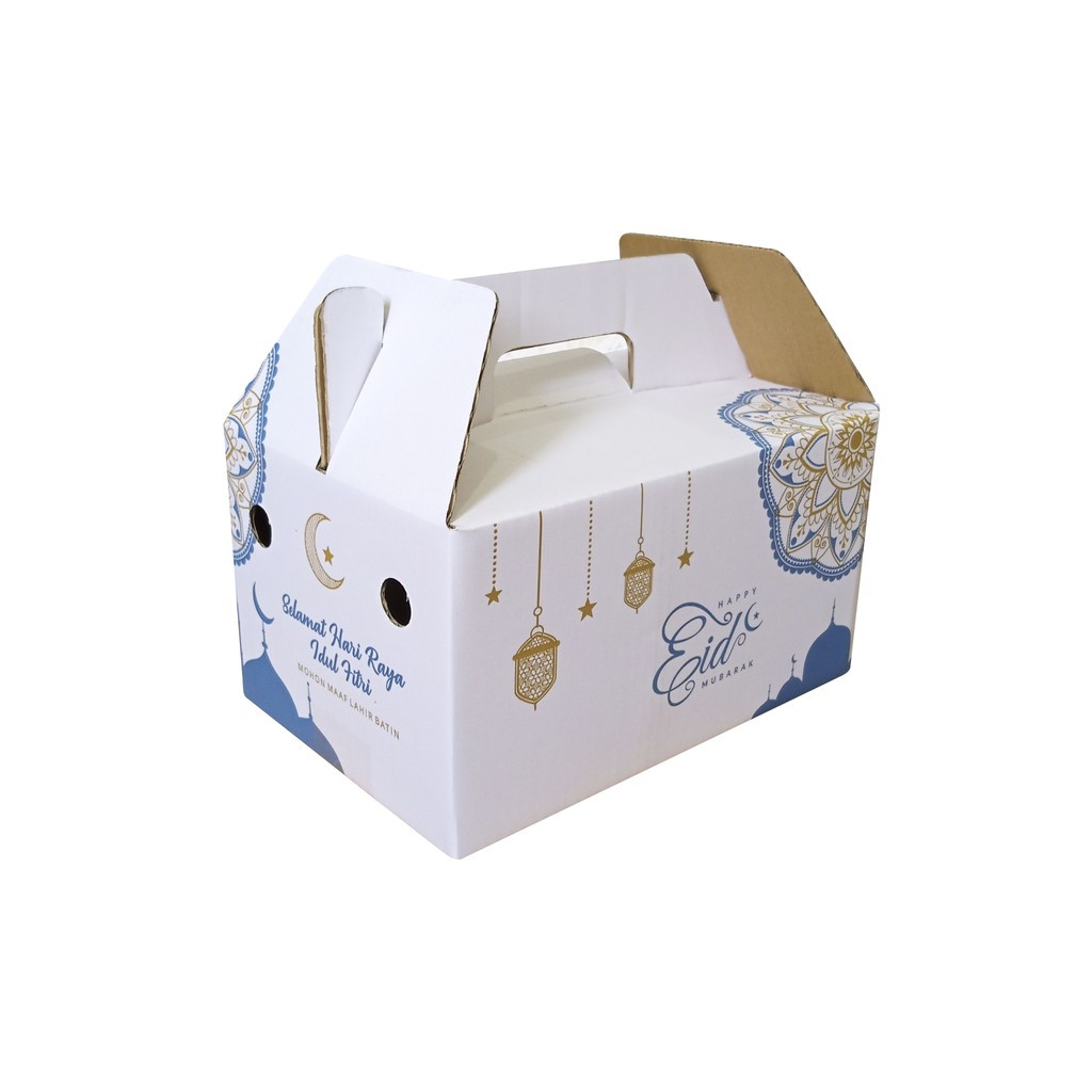 Jual (5 pcs) Box Lebaran Jinjing Idul Fitri Dus Parcel Tenteng Eid ...