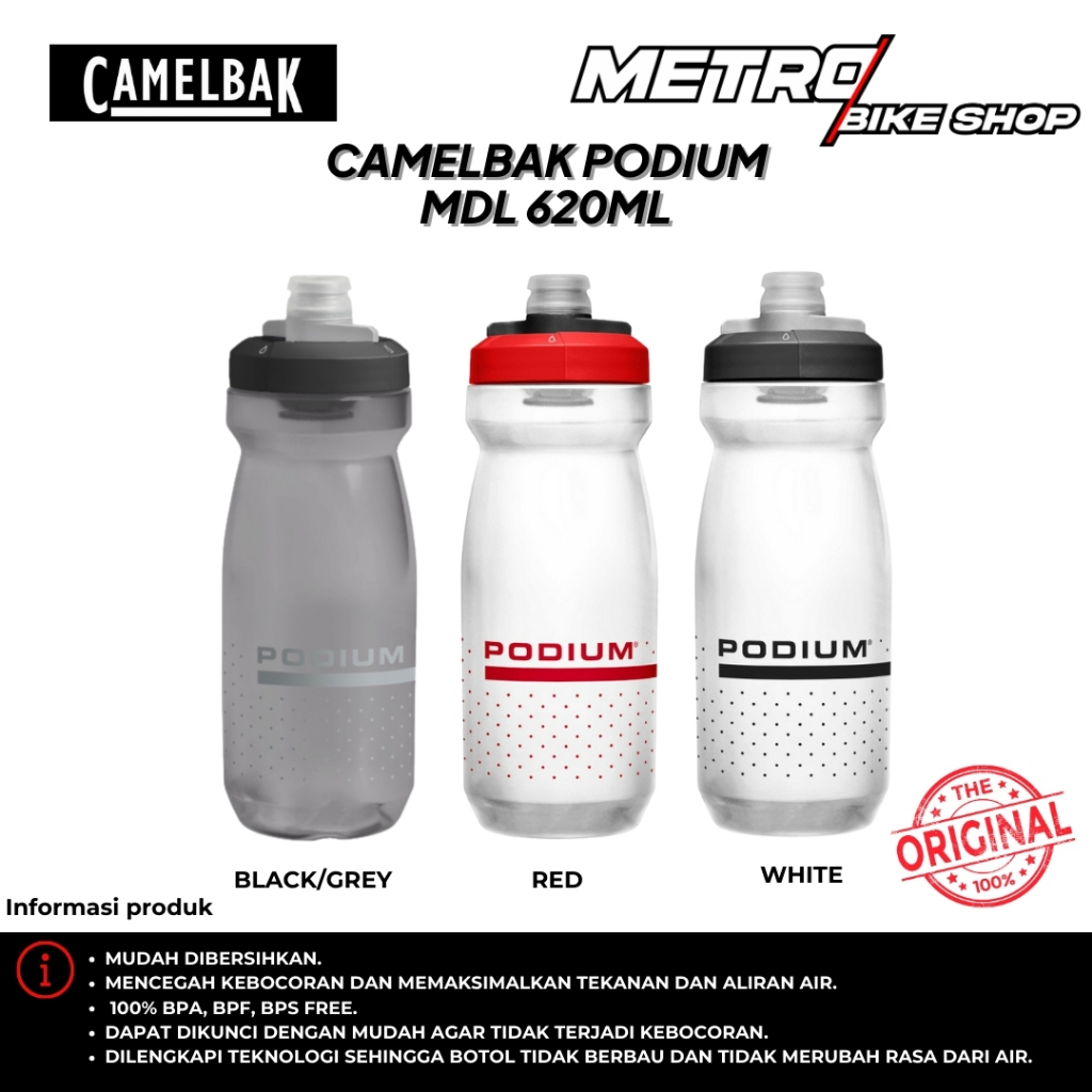 Jual Botol sepeda Camelbak Podium MDL 620ml Bidon sepeda roadbike MTB ...