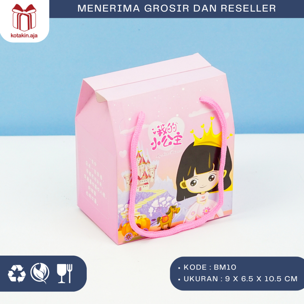 Jual Paper bag Ulang Tahun Anak / Box Snack Ultah Anak / Goodie Bag ...