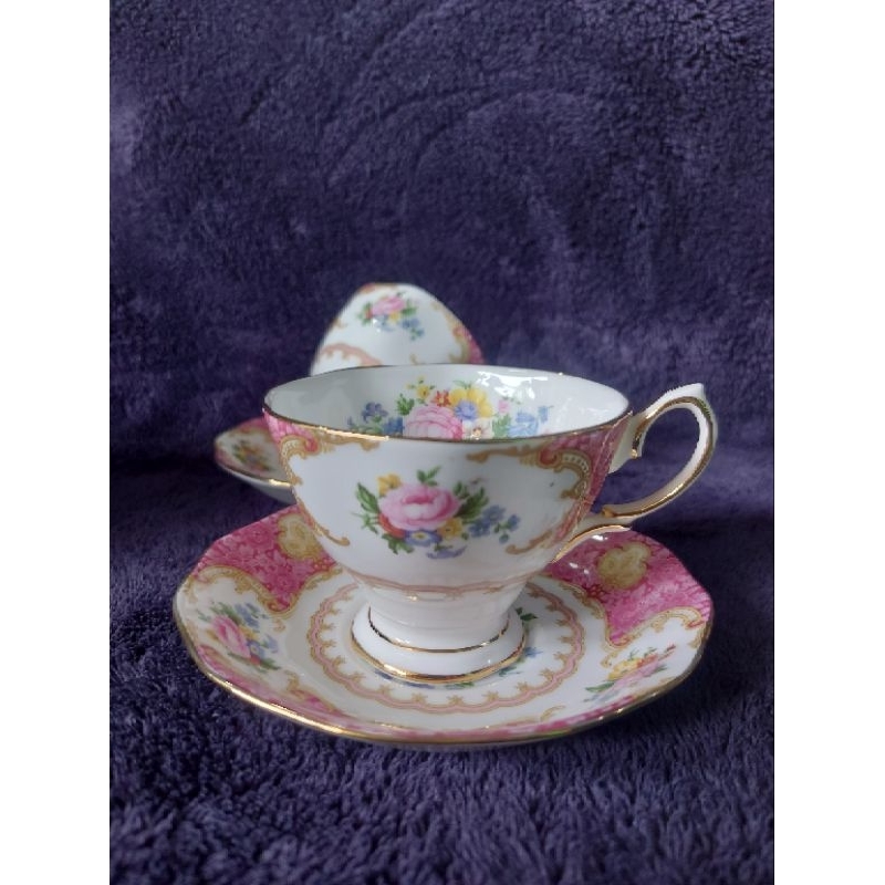Jual Teacup & Saucer Lady Carly Royal Albert | Shopee Indonesia