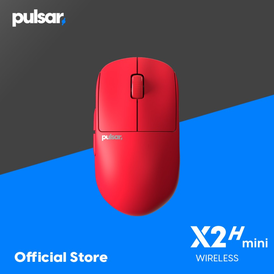Jual PULSAR X2H MINI RED ULTRA LIGHTWEIGHT WIRELESS GAMING MOUSE ...