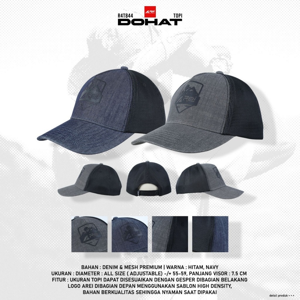 Jual Topi Pria Dohat Arei Outdoorgear | Shopee Indonesia
