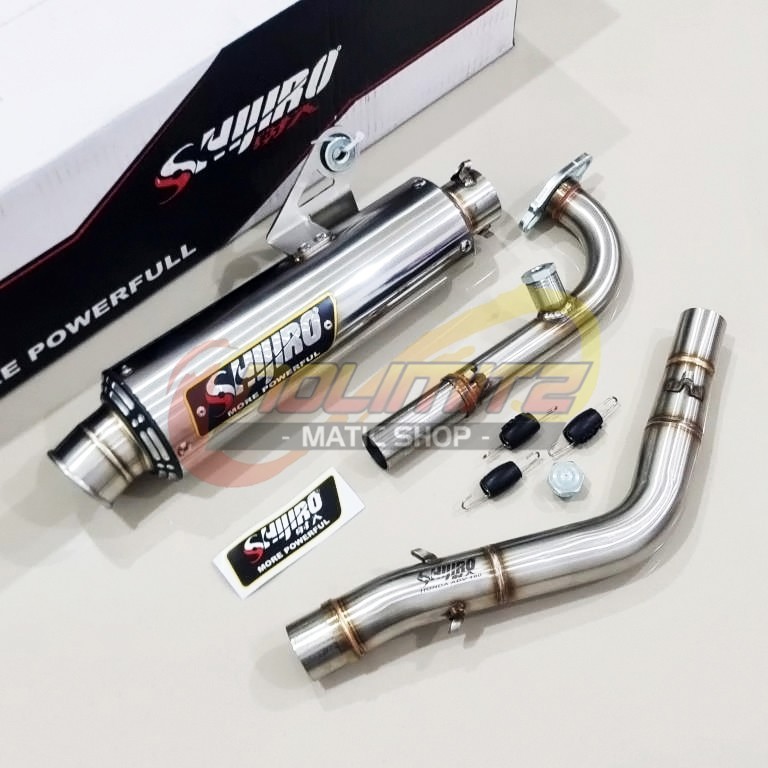 Jual Knalpot Shijiro M3 Long Honda ADV 160 | Shopee Indonesia