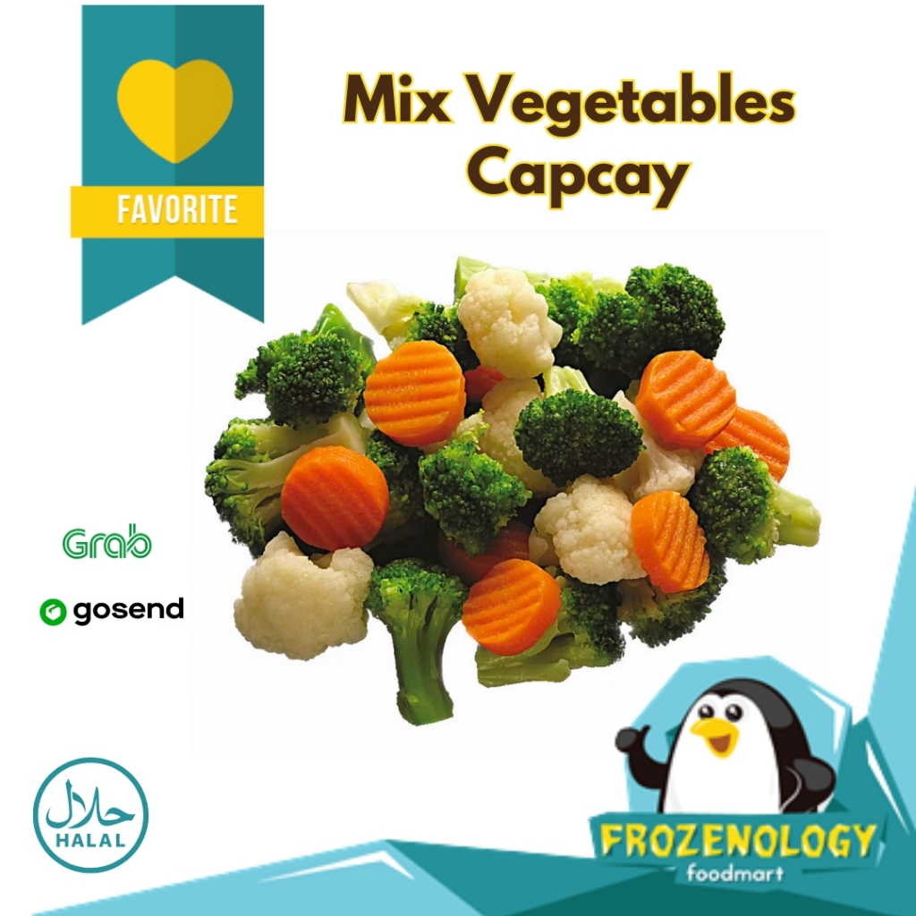 Jual Frozen Vegetables Mix Capcay 3 way 500gr | Sayuran Beku Import ...