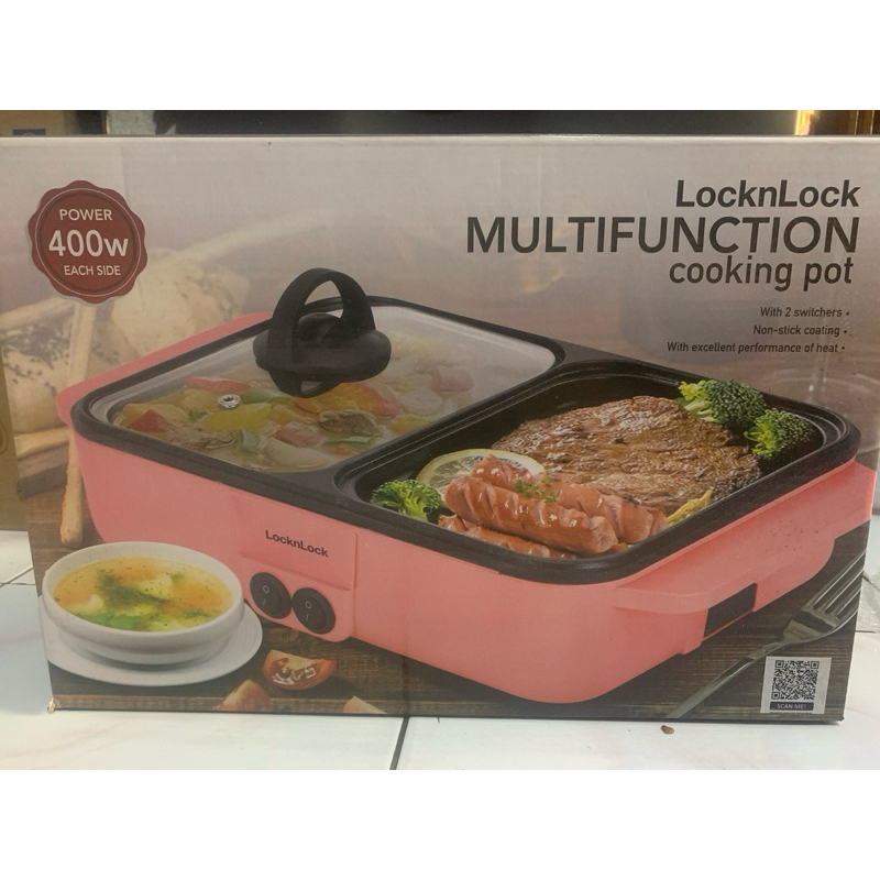 Jual LOCKNLOCK Lock n Lock Lock&Lock Multifunction Cooking Pot Grill ...