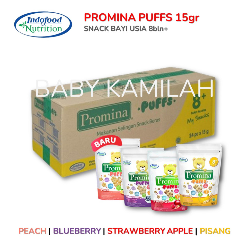 Jual Promo Promina Puffs - Snack Bayi Bergizi, Ideal untuk MPASI ...