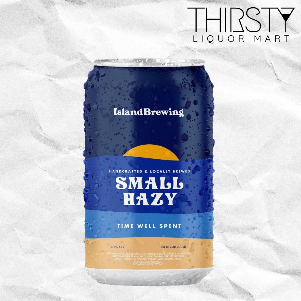 Jual Island Brewing Small Hazy Craft Beer 330ml | Shopee Indonesia