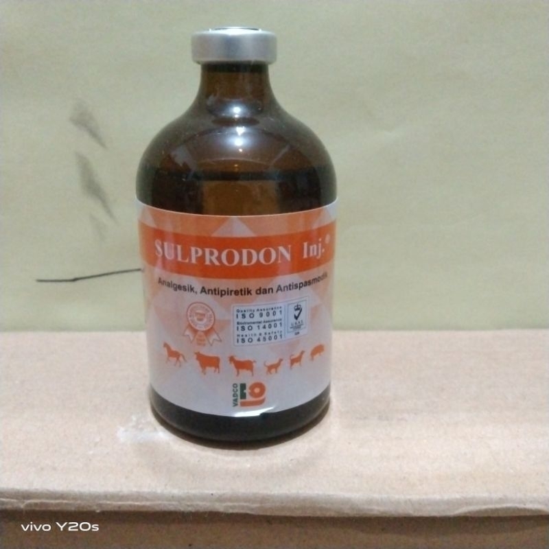 Jual sulprodon 100ml (analgesik, antipiretik, dan antispasmodik ...