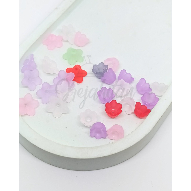 Jual (10gr) Mote Manik Kelopak Bunga Ice Mini Frozen | Shopee Indonesia