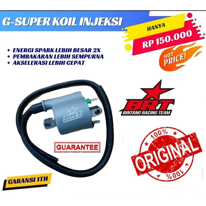 Jual KOIL RACING BRT INJEKSI SUPER KOIL BRT RACING UNNIVERSAL SEMUA ...