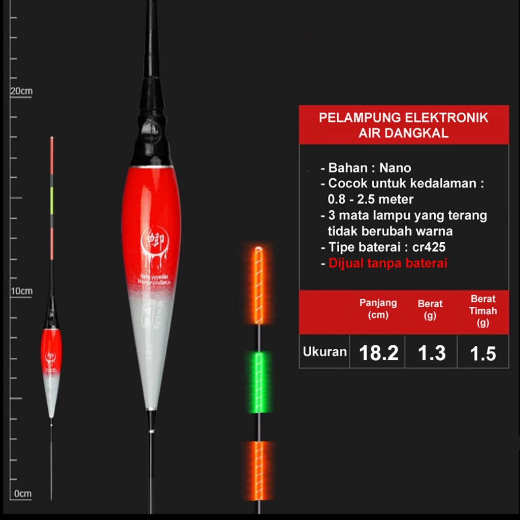 Jual Pelampung Pancing Air Dangkal Memancing Malam | Shopee Indonesia