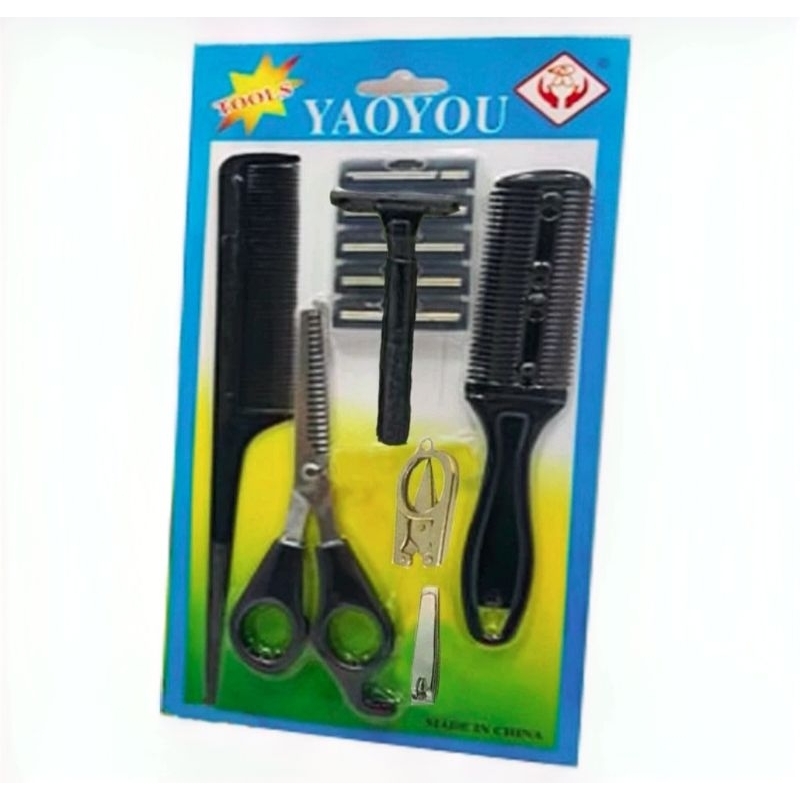 Jual Alat Cukur 1 set 7IN1 / Gunting Rambut 7 in 1 YAOYOU | Shopee ...