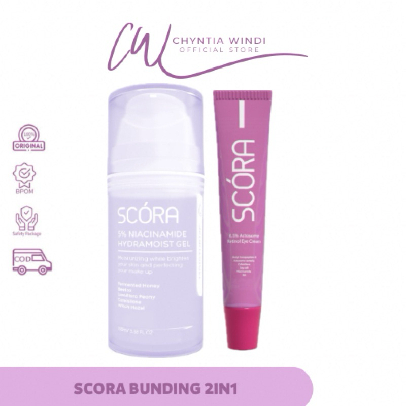 Jual SCORA 5% Niacinamide Hydramoist Gel 100ml Pelembab Wajah yang Mencerahkan Kulit Memperbaiki ...