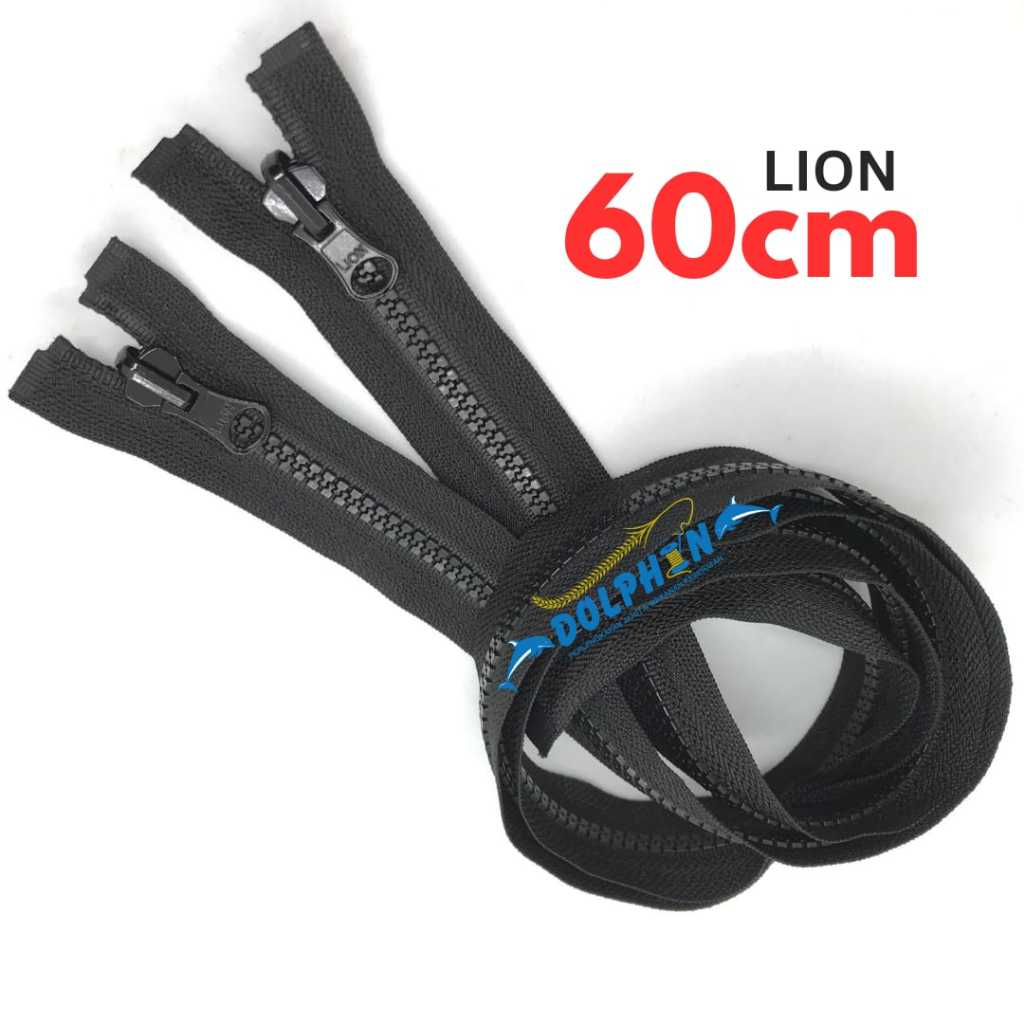 Jual Resleting Jaket MURAH 60 cm UON LION / Rit Zipper Sleting VISLON ...