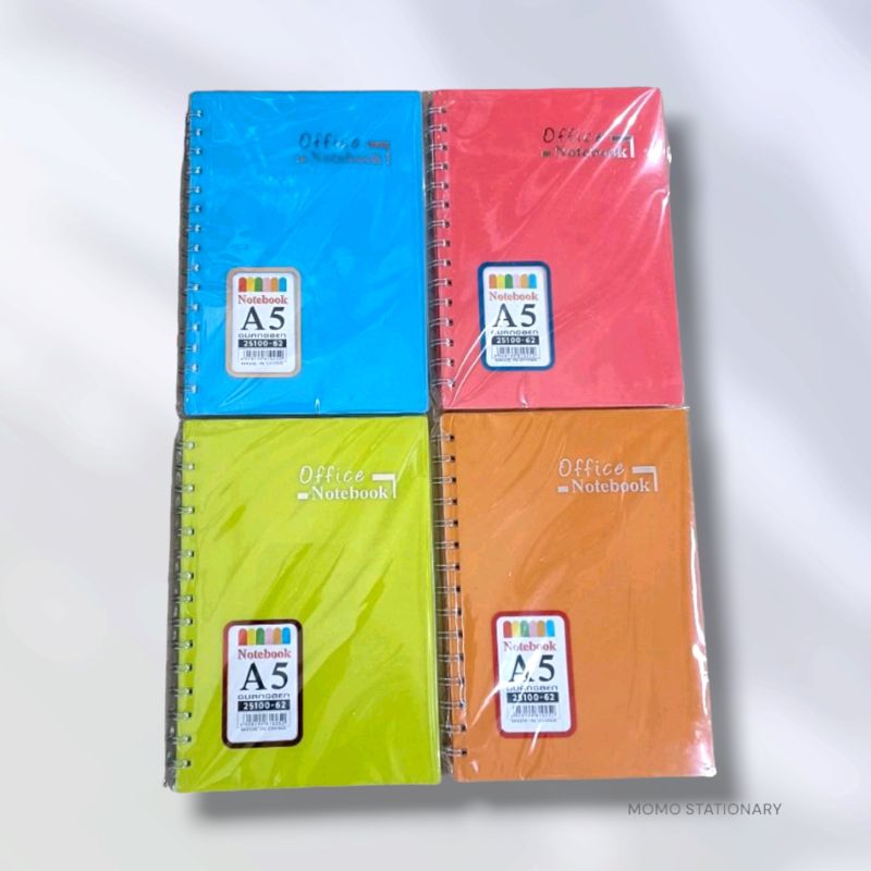Jual buku notes A5 / notebook ring spiral A5 ( 1 pc) | Shopee Indonesia