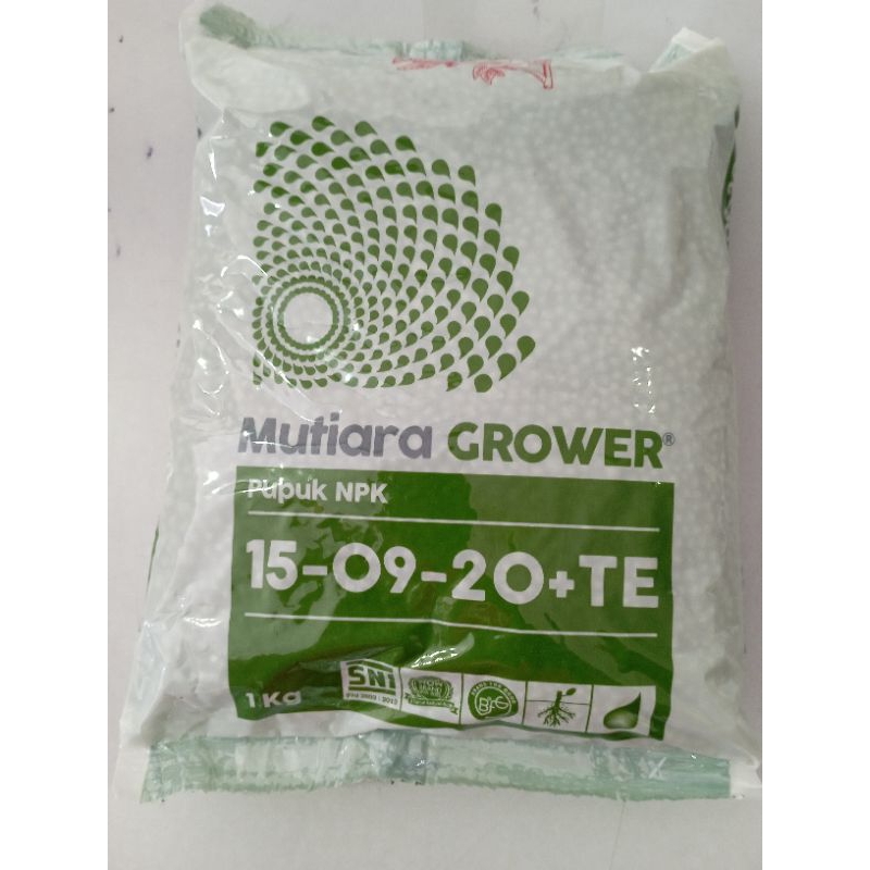 Jual npk mutiara grower 15-9-20+TE @1kg | Shopee Indonesia