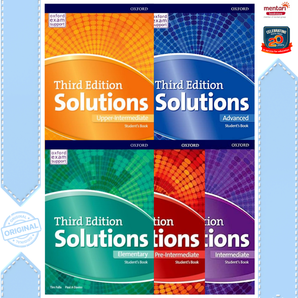 Jual Oxford English Solution 3rd Edition - Buku Pelajaran SMP SMA ...
