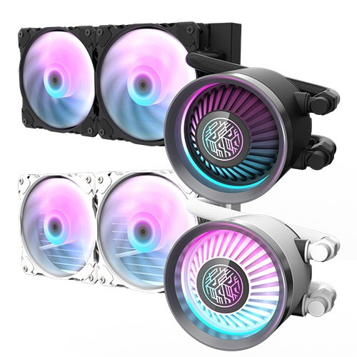 Jual DarkFlash NEBULA DN240 / DN 240 ARGB 240mm AIO Liquid Cooler ...