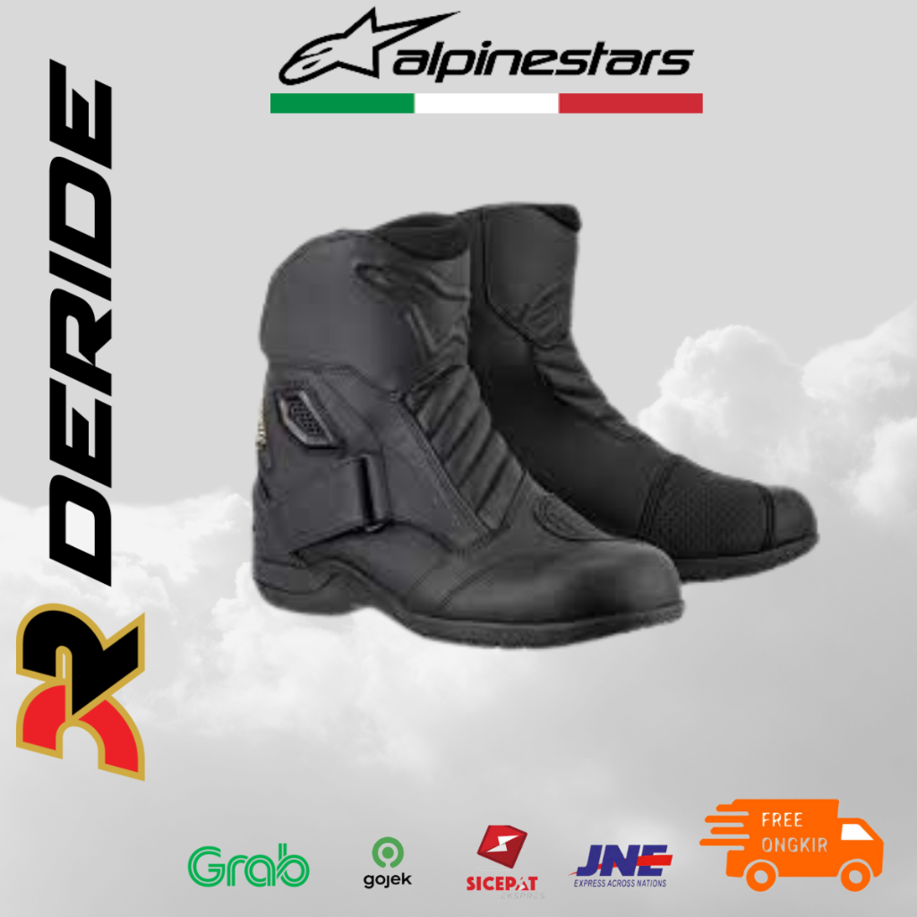 Jual Sepatu Touring Alpinestars New Land Goretex Riding Shoes ...