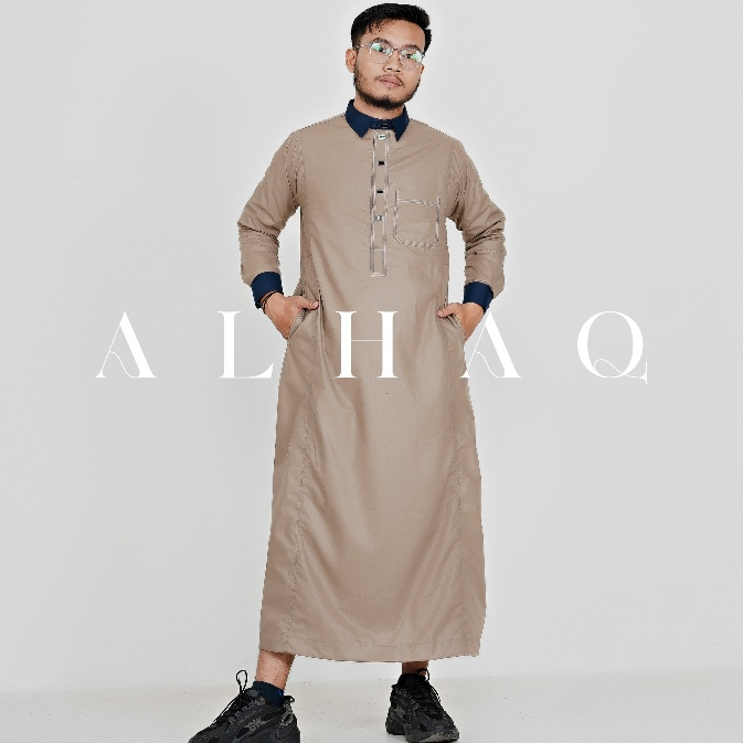 Jual Al-Haq Jubah Gamis Azeem Model Terbaru Super Spun Premium Soft ...