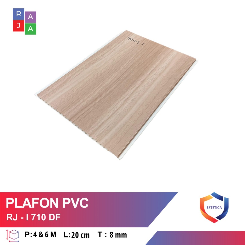 Jual Plafon PVC Putih Polos Putih Nat Harga Per Lembar Awet Berkualitas ...