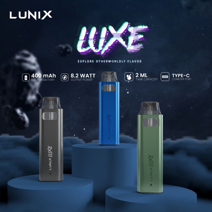 Jual POD LUNIX LUXE 400MAH POD KIT AUTHENTIC BY LUNIX | Shopee Indonesia