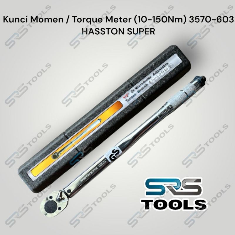 Jual HASSTON 3570-603 Kunci Momen Torsi 1/2 Inch 10-150 FT LB / Torque ...