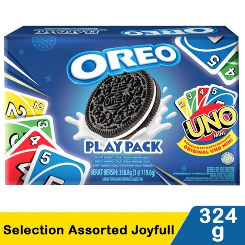 Jual OREO Selection Assorted Joyfull 324gr | Shopee Indonesia