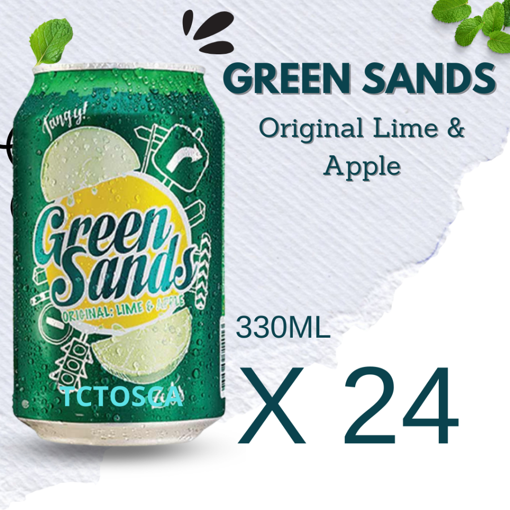 Jual Minuman Soda Bebas Alkohol | Green Sands Can 330mL / 24 Pcs ...