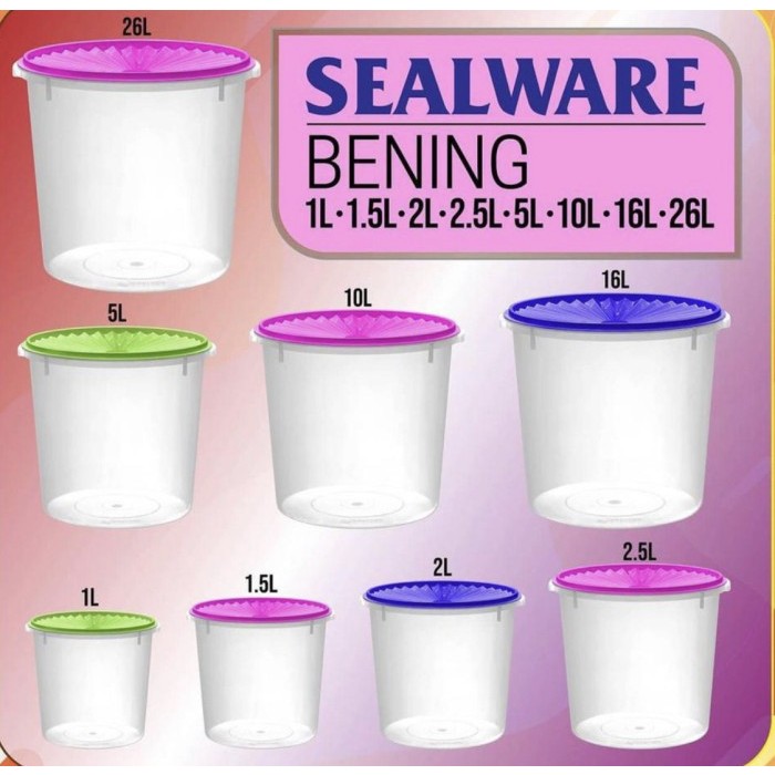 Jual Toples Plastik Ukuran 5 Liter Toples Plastik Kedap Udara Toples Rempeyek Rengginang ...