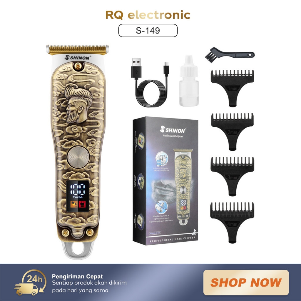 Jual SHINON S-149 Alat Potong Rambut/Hair Clipper/Cliper Rambut ...