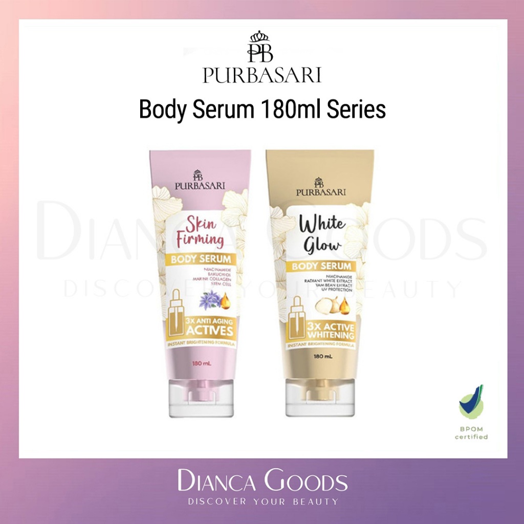 Jual PURBASARI Body Serum 180ml Series | White Glow / Skin Firming ...
