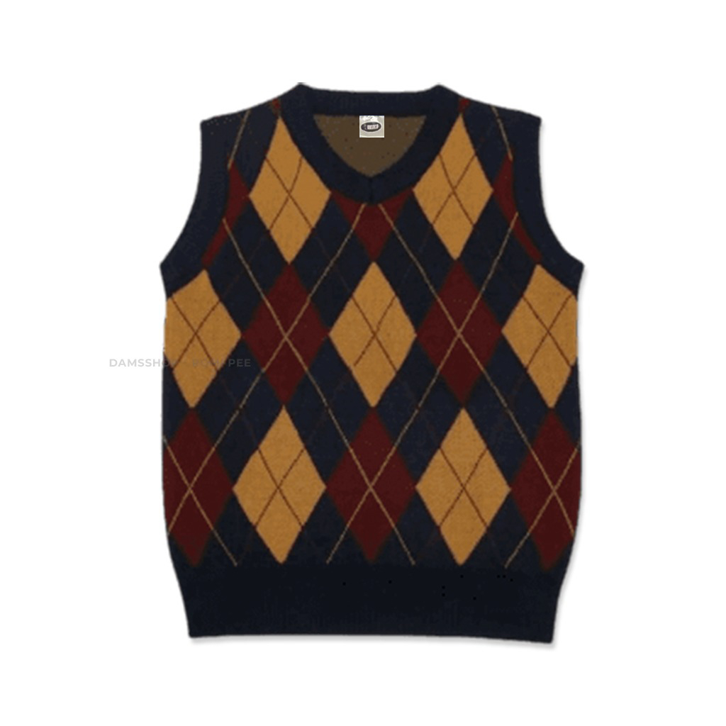 Jual Tempat Rajut Komputer Knit Vest Rajut Komputer Pria Shadow The ...