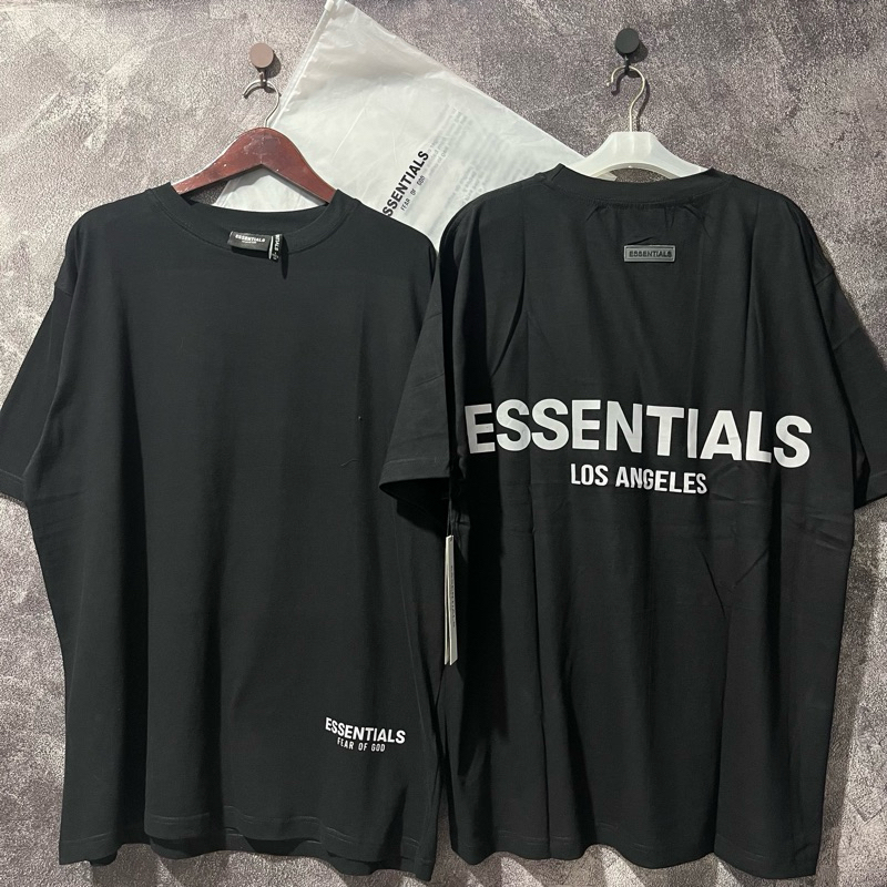 Jual Kaos Essentials L A Reflective Oversize Impor Size Euro 16s Pria ...