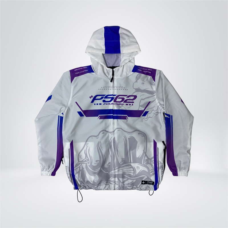 Jual Ps62 Jaket Parasut MOOV - white | Shopee Indonesia