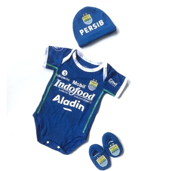Jual JERSEY BOLA BAYI PERSIB HOME SET KUPLUK SEPATU | Shopee Indonesia