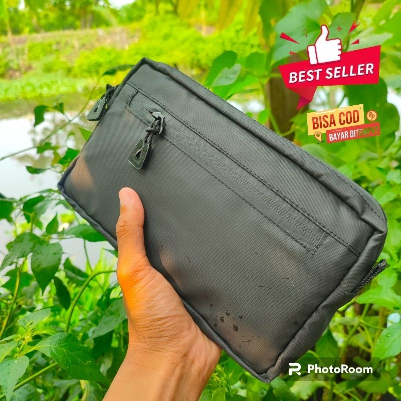 Jual Itjen | Handbag Tas Selempang Tas Pria Bahan Bimo Waterproof Polos ...