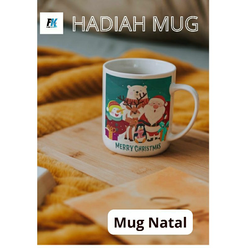 Jual MUG CUSTOM NATAL / MUG MERRY CHRISTMAS /SOUVENIR HARI RAYA NATAL ...