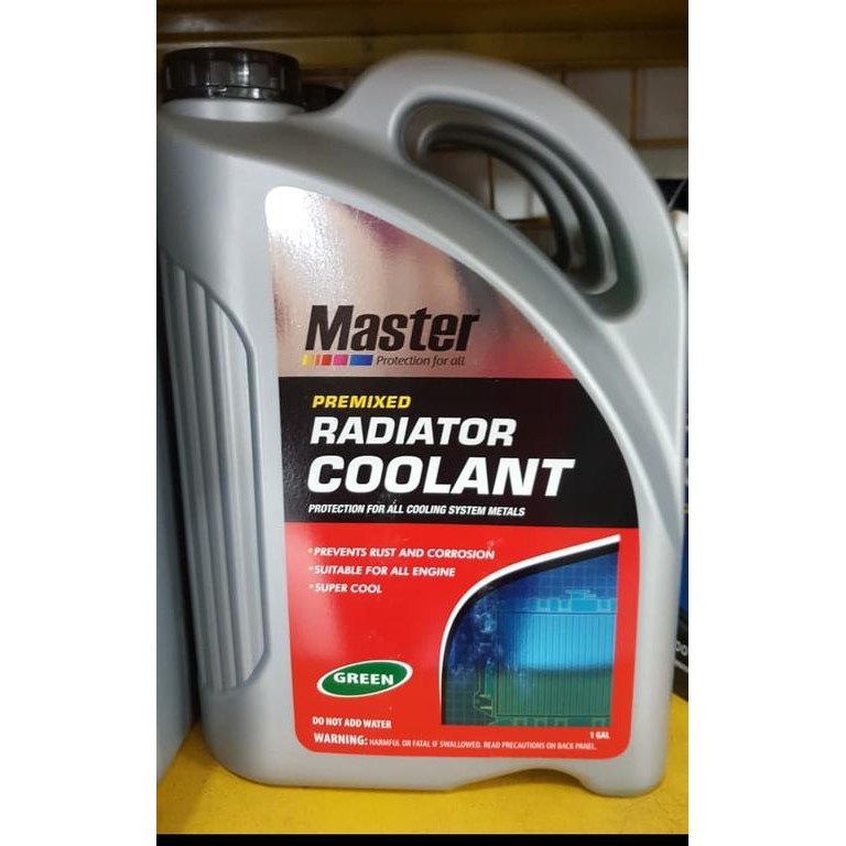 Jual Harga Murah Air Radiator Coolant Master Premixed Green 4 lt 63773 ...